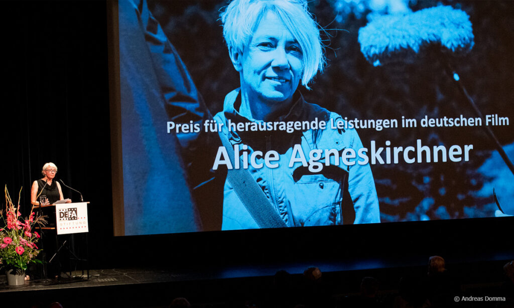 Alice Agneskirchner mit Preis der DEFA-Stiftung ausgezeichnet